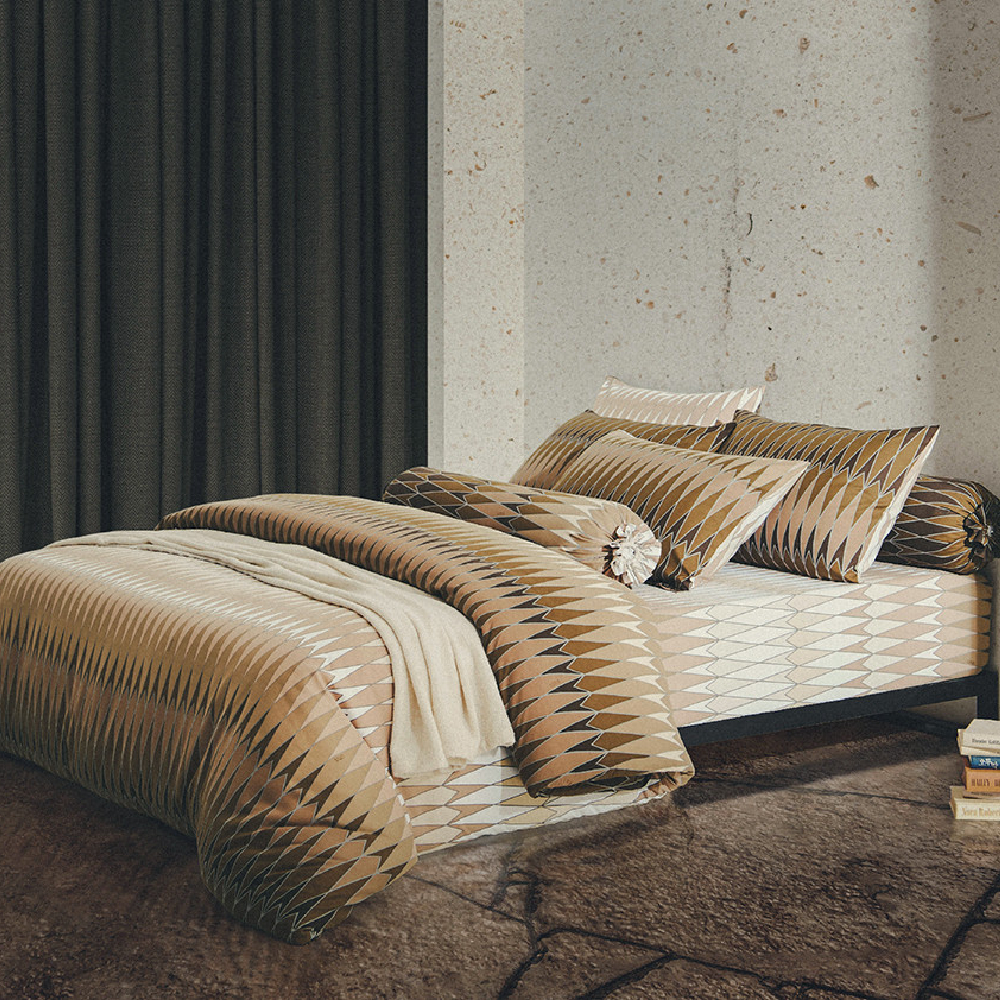 LOTUS ชุดผ้าปูที่นอนพร้อมผ้านวม รุ่น MILANO 03 ขนาด 6 ฟุต (6 ชิ้น ...