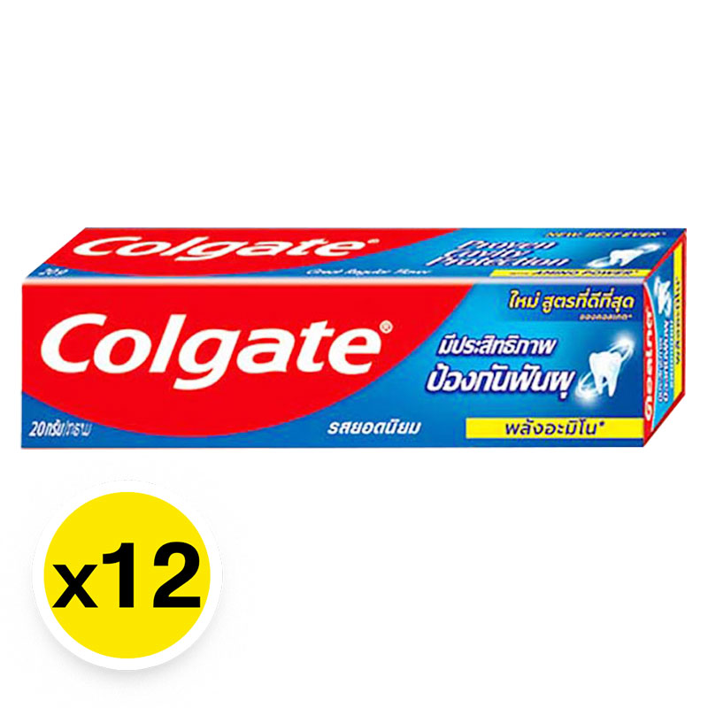 COLGATE Toothpaste Regular 20/25 g x 12 | Makro PRO