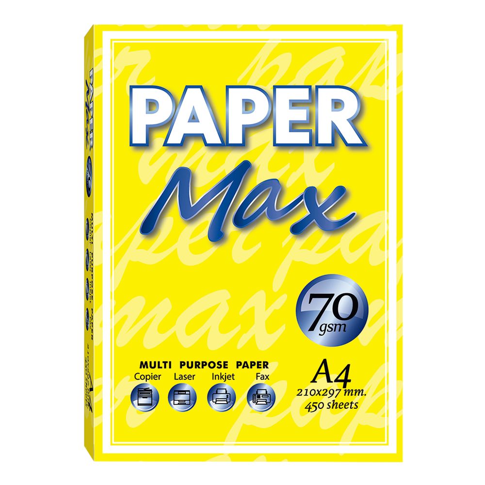 PAPER MAX กระดาษ A4 70G.1X450 | Makro PRO