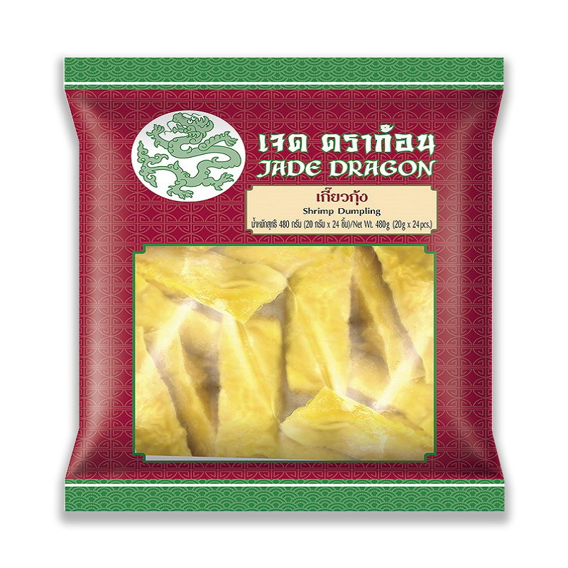 JADE DRAGON Frozen Shrimp Wonton 480 g 24 pcs | Makro PRO