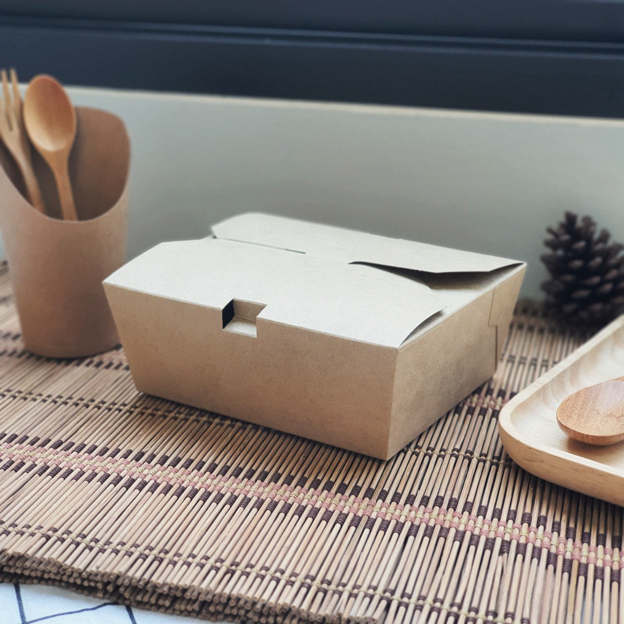 GoodBoxpack Food Box, Craft, Folding 40 ounces, Pack 45 pieces | Makro PRO