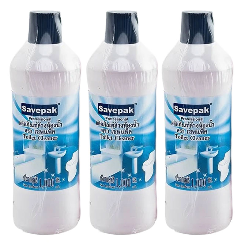 SAVEPAK Toilet Cleaner 1 l x 3 | Makro PRO