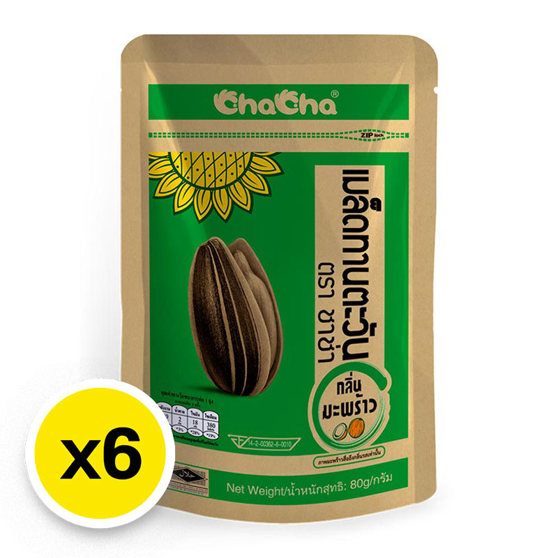 CHACHA Sunflower Seeds Coconut 72 g x 6 | Makro PRO