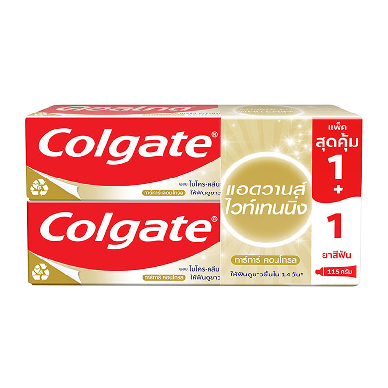 COLGATE Advanced Whitening Tartar Control 115 g 2 pcs | Makro PRO