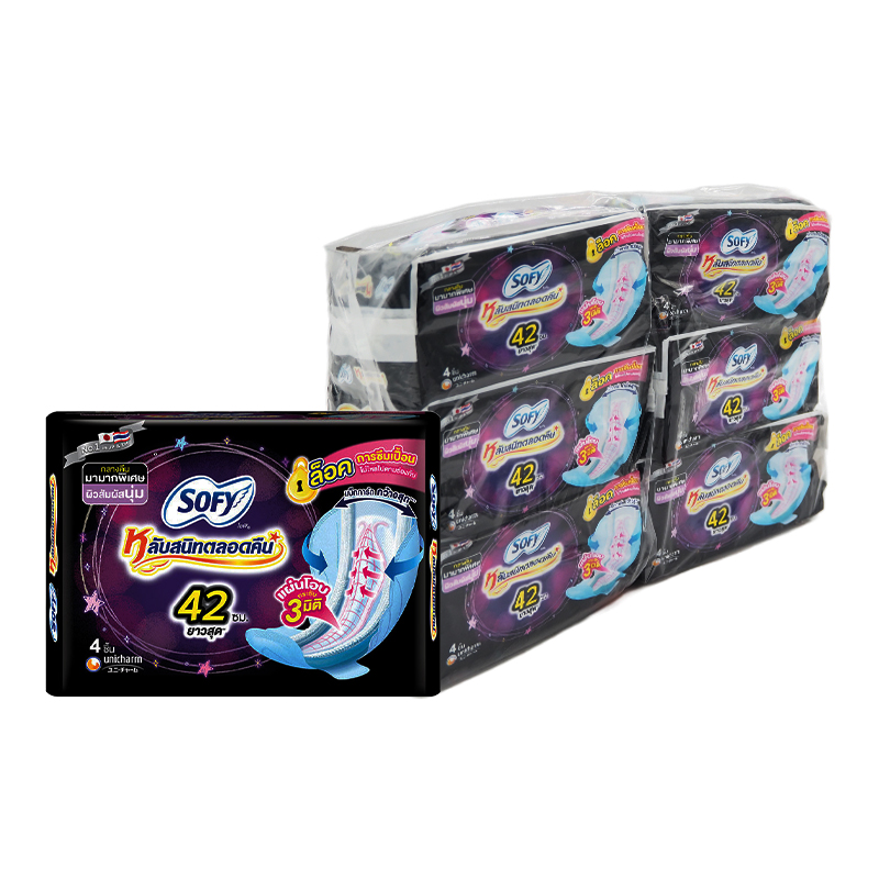 SOFY Night Body Fit 42 cm 4 pcs x 6 | Makro PRO