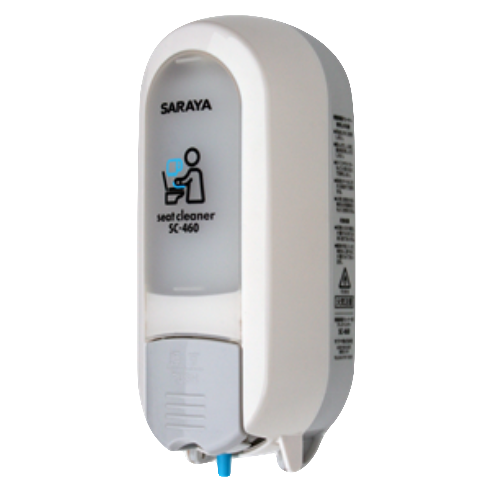 SARAYA เครื่องจ่ายน้ำยาเช็ดฝารองนั่ง ชนิดมือกด รุ่น SC-460 (หัวจ่ายสเปรย์) | Makro PRO