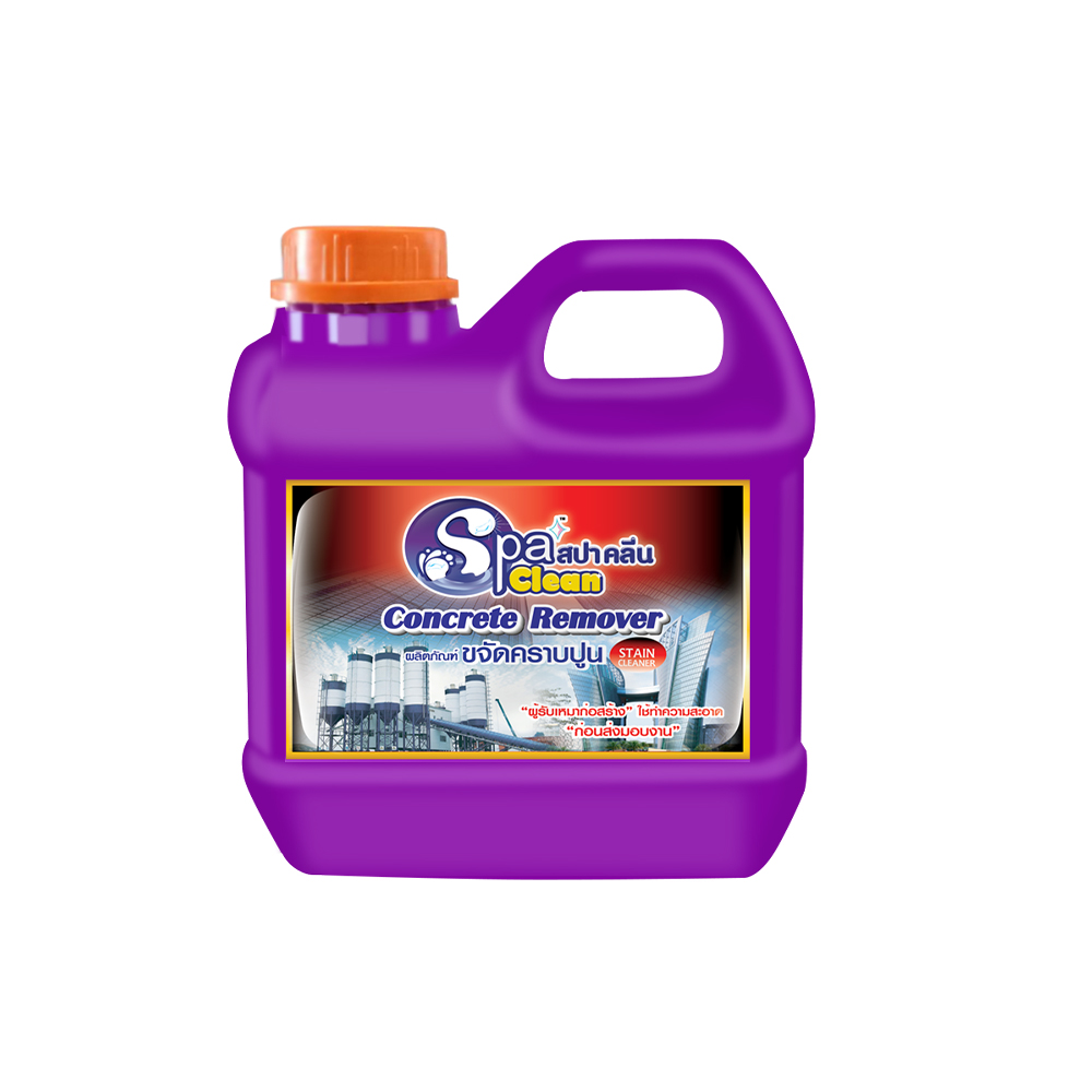 Spa Clean น้ำยาล้างคราบปูน Concrete Remover ขนาด 1000 มล. | Makro PRO