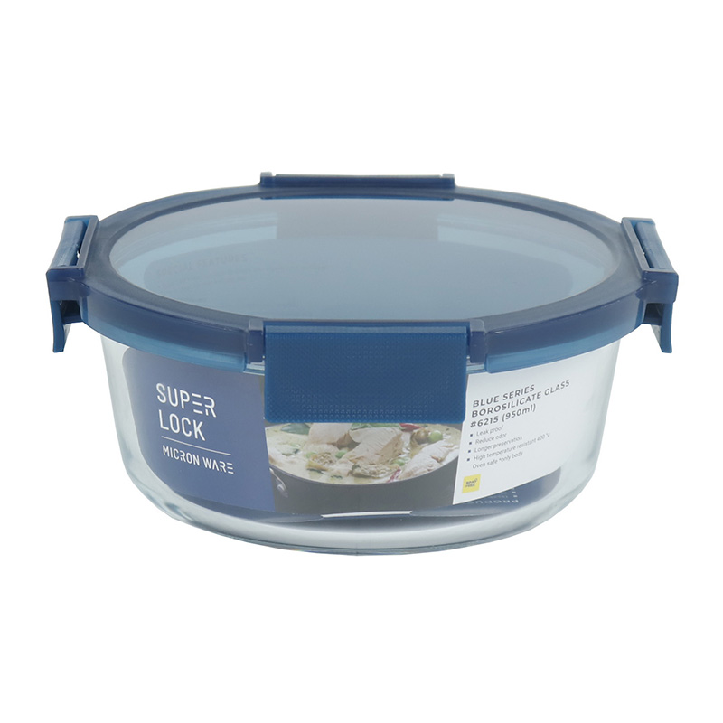 SUPER LOCK Food Container Glass Model 6215 950 ml | Makro PRO