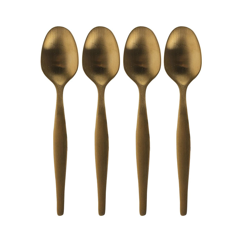 La Cafetiere Edited Espresso Spoons Brushed Gold ชุดช้อนชงกาแฟ รุ่น ...