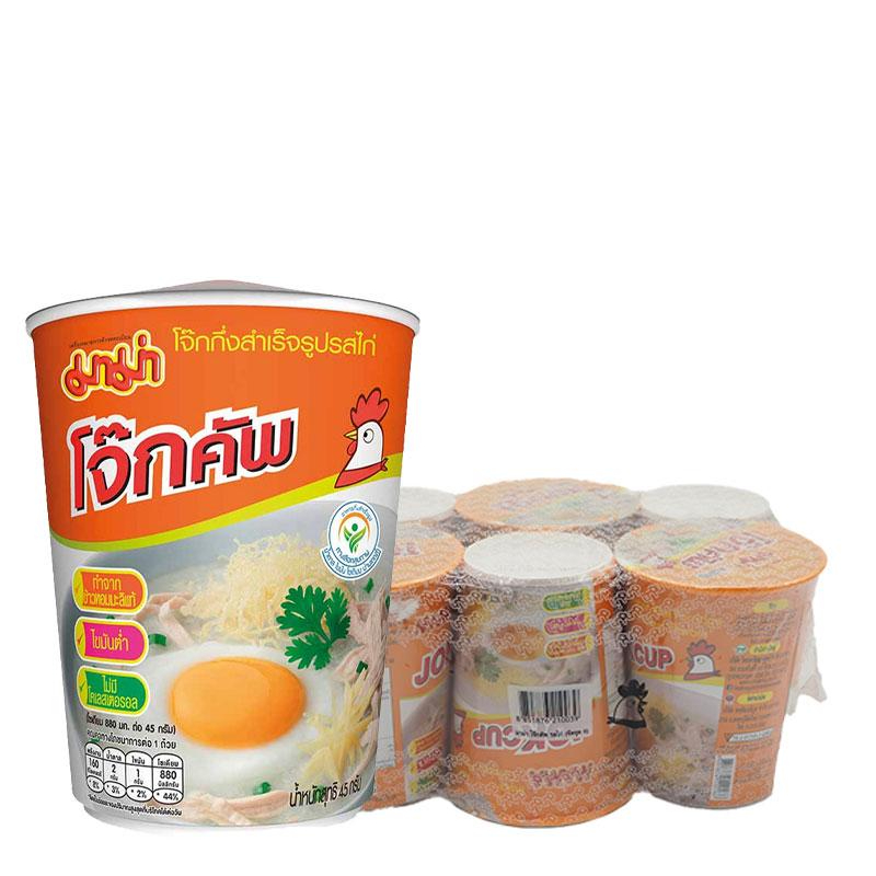 MAMA Cup Jok Chicken 45 g x 6 | Makro PRO