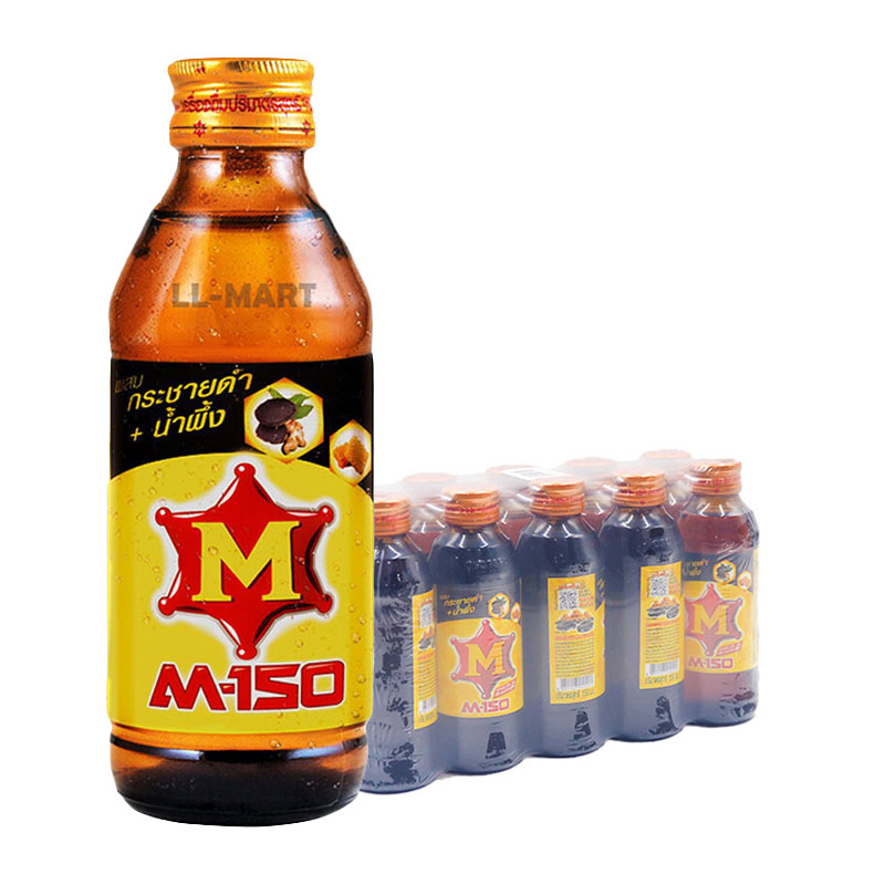 M-150 Energy Drink with Thai Black Ginger & Honey 100 ml x 10 | Makro PRO