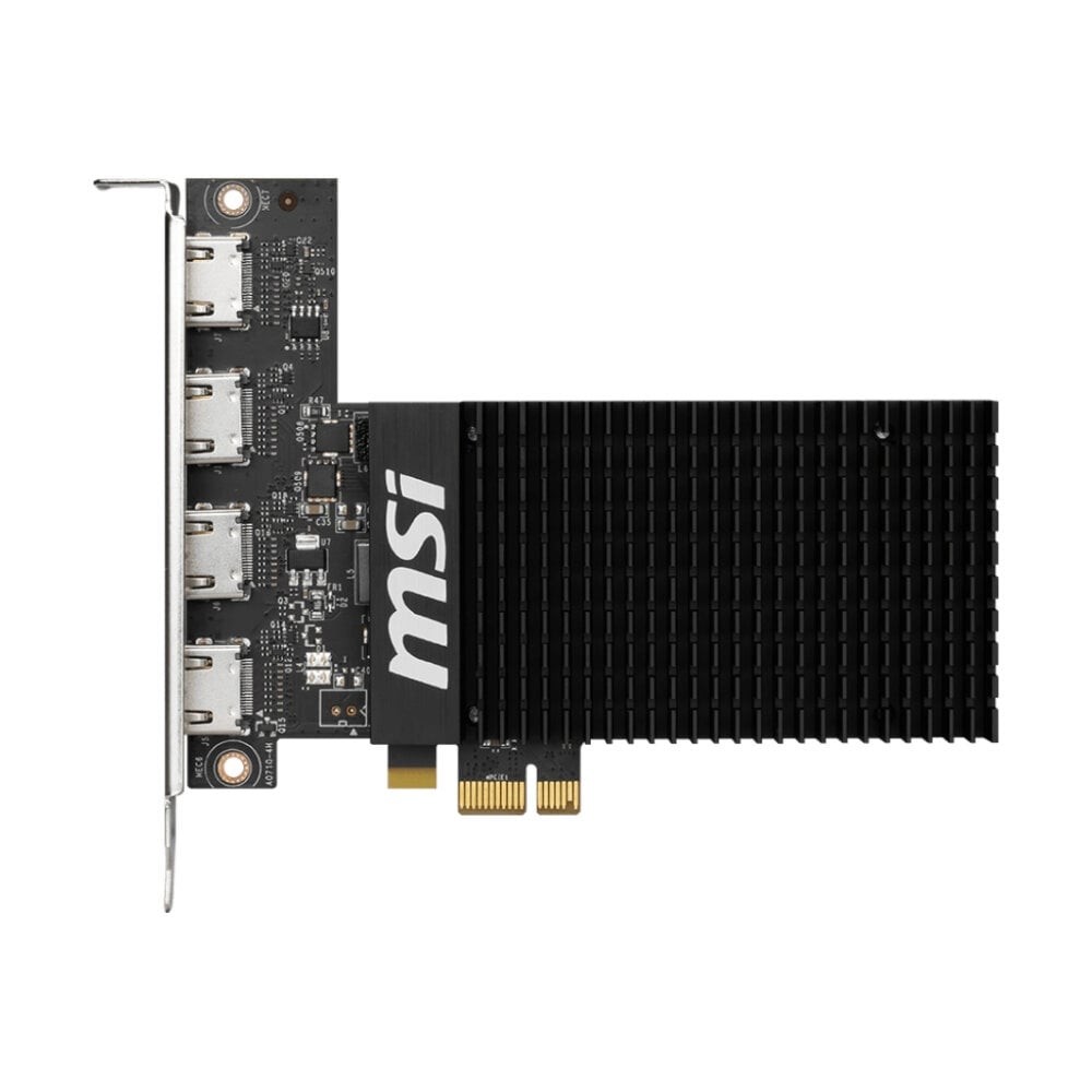 VGA MSI GEFORCE GT 710 2GD3H 4HDMI - 2GB DDR3 - A0161188 | Makro PRO