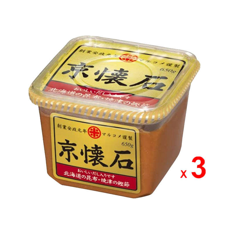 MARUKOME Kyokaiseki Miso with Dashi Stock - Matured Shinshu Red Miso ...