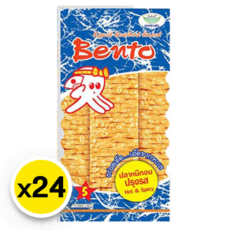 BENTO Cuttlefish Prung Ros 4 g x 24 | Makro PRO