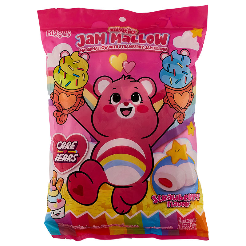 BISKIO Care Bears Jam Mallow Strawberry 150 g | Makro PRO