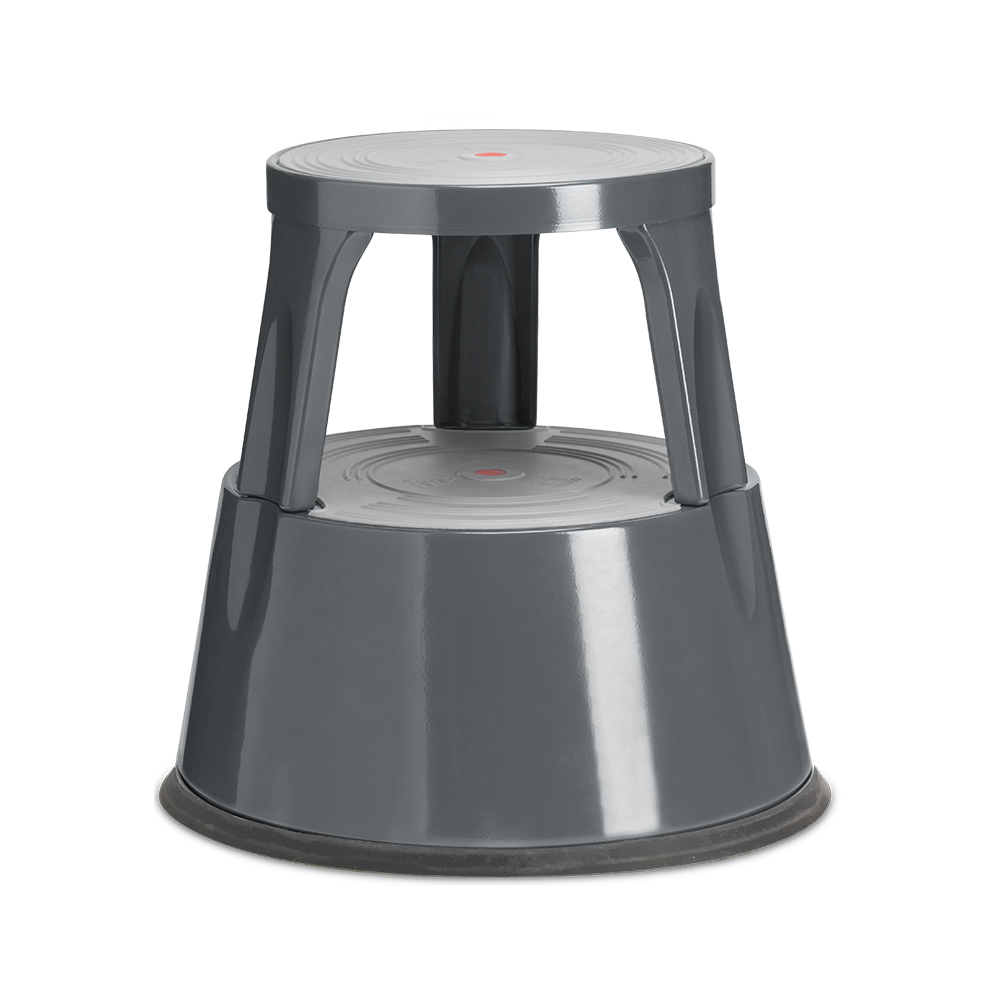 PYRAMID painted steel ladder for climbing with wheels Model RS-6300 ...