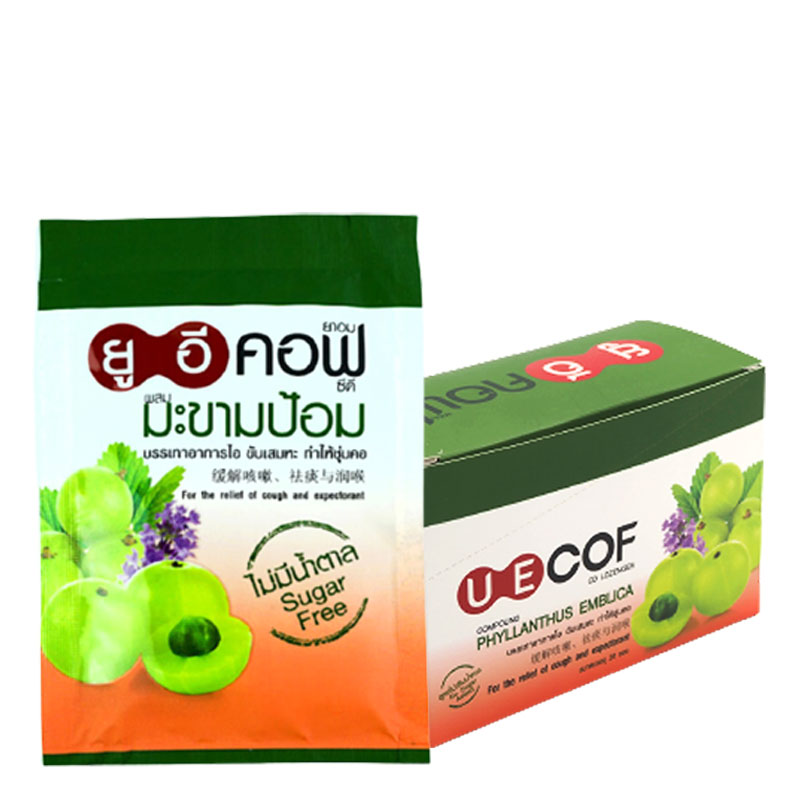 UECOF Cd Cough Lozenges 6 pcs 20 sachets | Makro PRO
