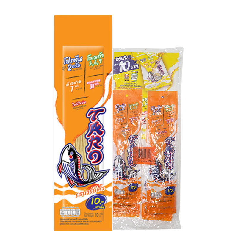 TARO Fish Snack Bbq Flavored 10 g x 6 | Makro PRO