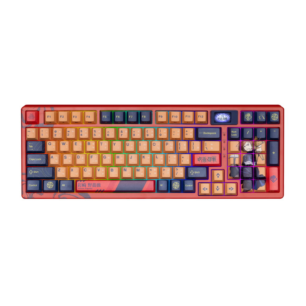 อีจีเอ คีย์บอร์ดเกมมิ่ง NOBARA (Color TFT) JJK - Linear Switch รุ่น NBR ...