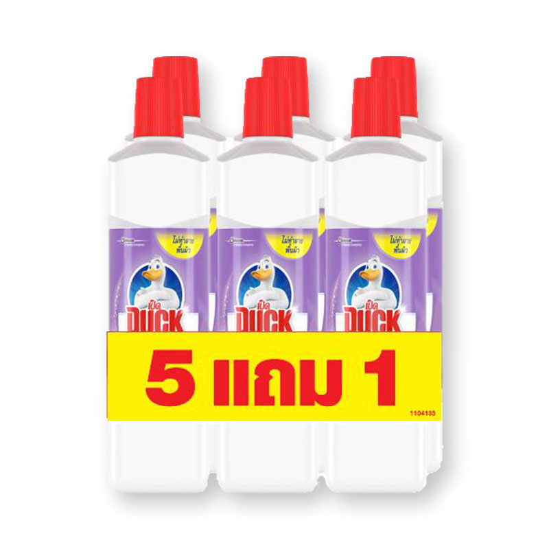 DUCK PRO Lavender Bathroom Cleaner 450 ml x 5+1 | Makro PRO
