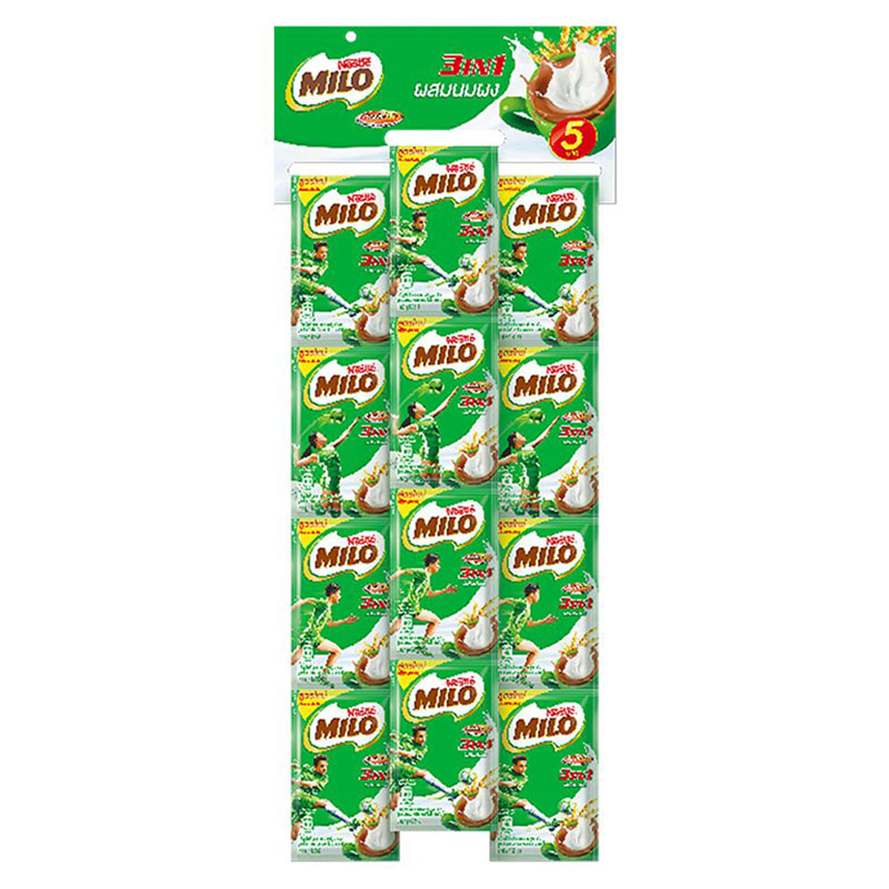 MILO Activ Go Chocolate Malt 3in1 22 g x 24 | Makro PRO