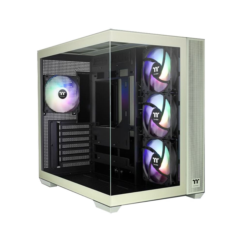 เทอร์มอลเทค เคสคอมพิวเตอร์ View 380 TG ARGB Matcha Green Mid-Tower ...