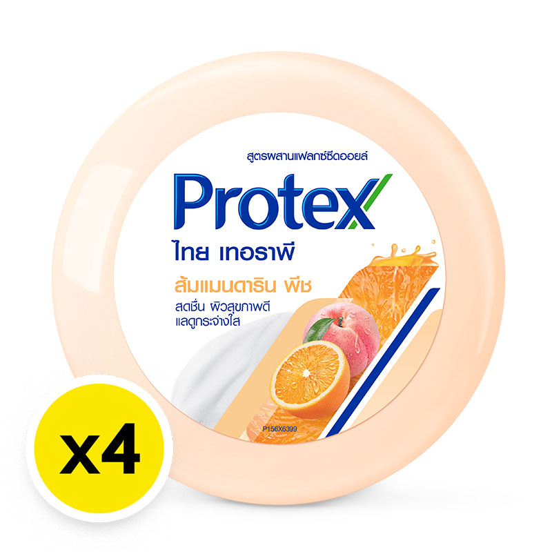 PROTEX Thai Therapy Soap Mandarin Peach 130 g x 4 | Makro PRO