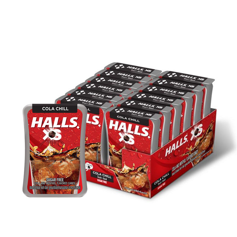 HALLS XS Candy Cola Chill 21 pcs x 12 | Makro PRO