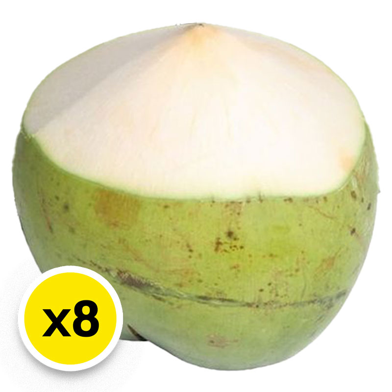 SELECTED Young Coconuts 8 pcs x 1 | Makro PRO