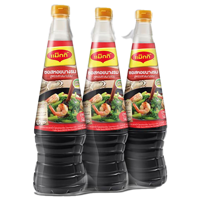 แม็กกี้ ซอสหอยนางรม 740 ก. x 3 | Makro PRO