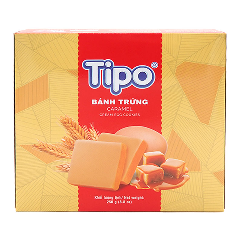 TIPO Caramel Cream Egg Cookie 250 g | Makro PRO