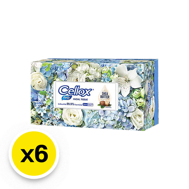 CELLOX Flower Facial Box 135 sheets x 6 | Makro PRO