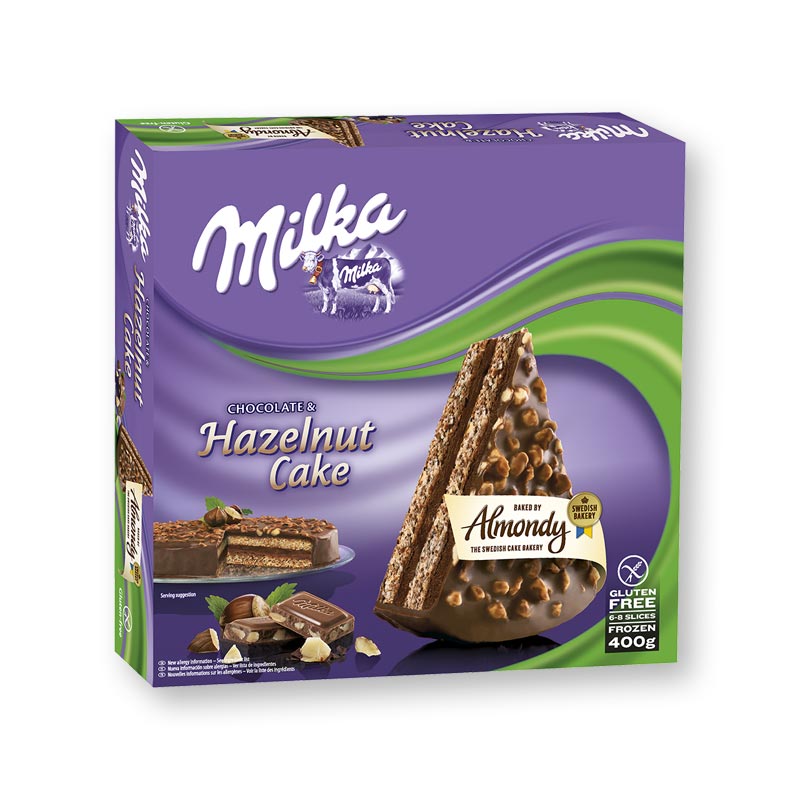 MILKA CHOCO HAZELNUT CAKE 400G | Makro PRO