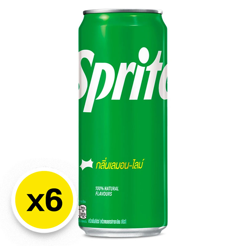 SPRITE Sprite Can 325 ml x 6 | Makro PRO