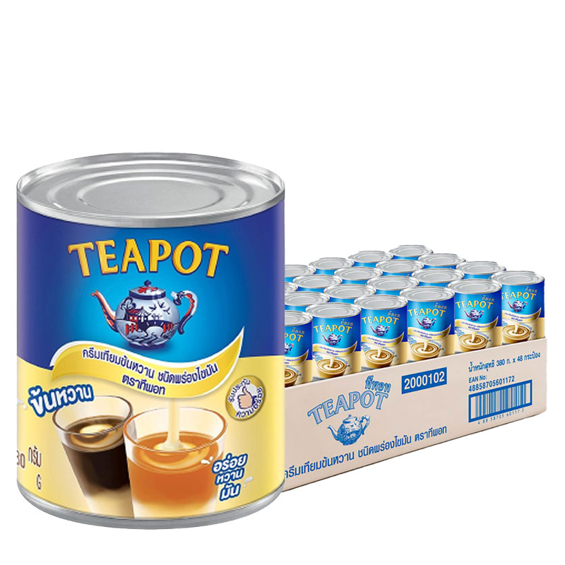 TEAPOT Sweetened Condensed Milk 380 g x 48 | Makro PRO
