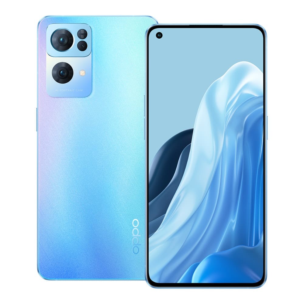 OPPO สมาร์ทโฟน รุ่น Reno7 Pro 5G - Blue พร้อมแถมซิมเน็ต 120 GB | Makro PRO