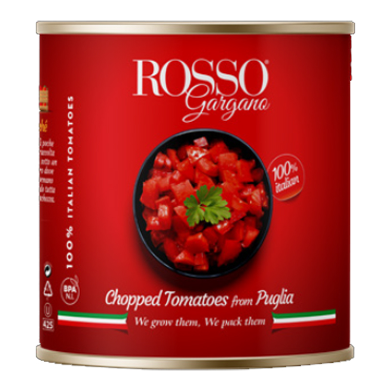 ROSSO Chopped Tomatoes Sauce 2.5 kg | Makro PRO