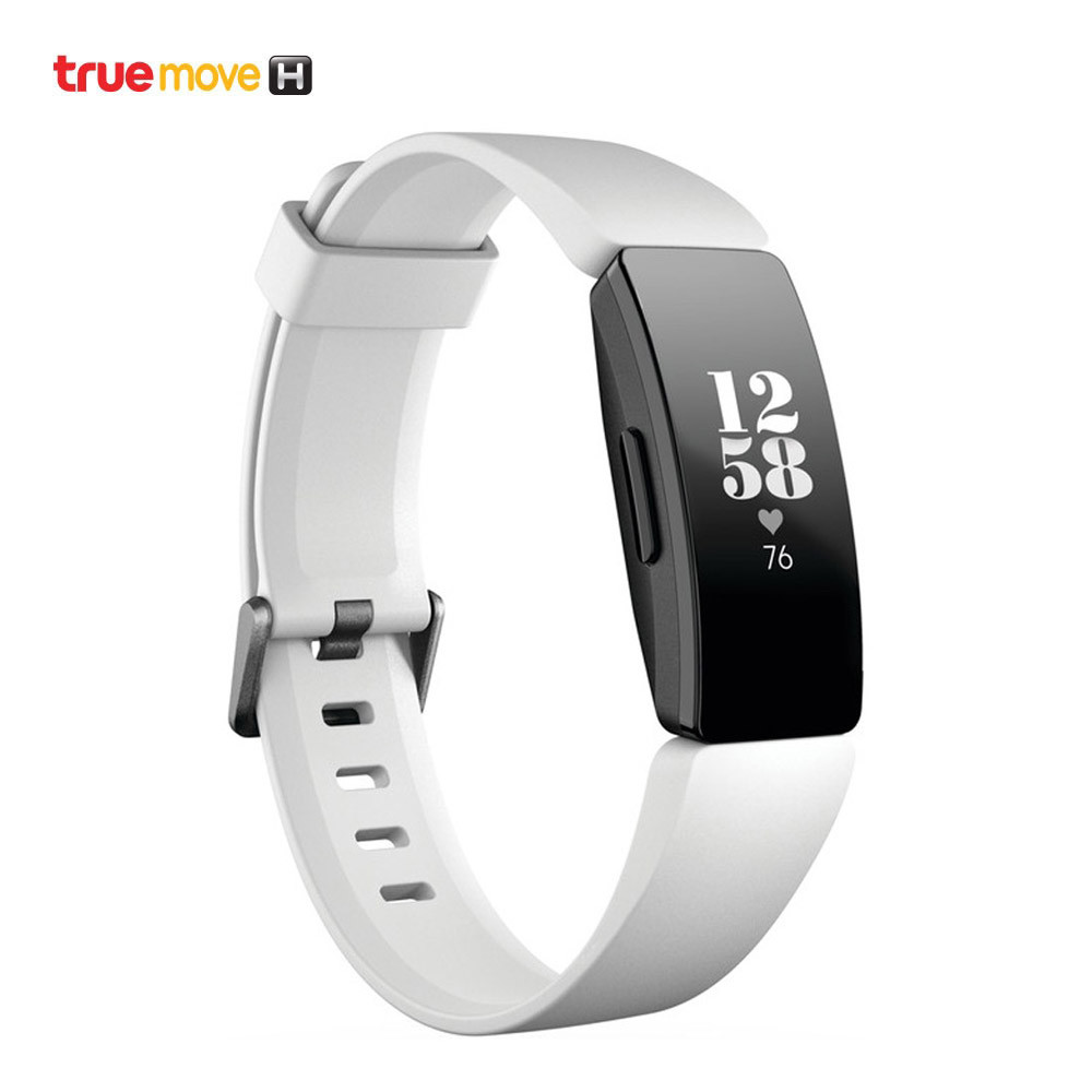 Fitbit สมาร์ทวอทช์ รุ่น Inspire HR - White | Makro PRO