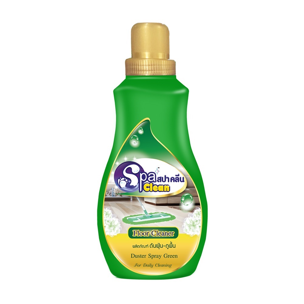 Spa Clean น้ำยาดันฝุ่น ถูพื้น รุ่นกรีน ขนาด 1000 มล. | Makro PRO