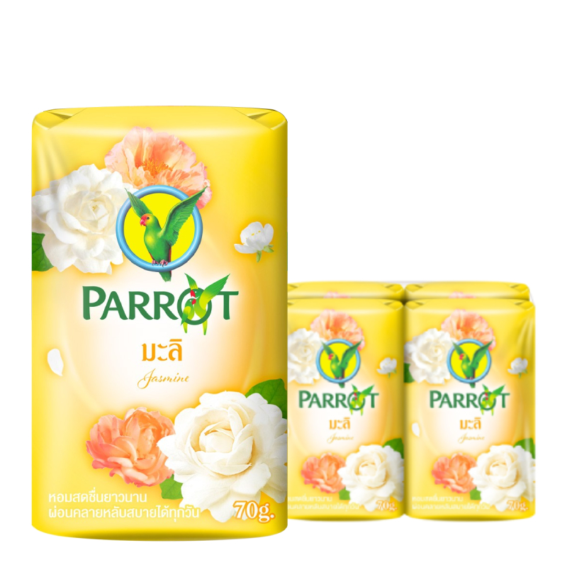 PARROT Botanicals Bar Soap Jasmine 70 g x 4 | Makro PRO