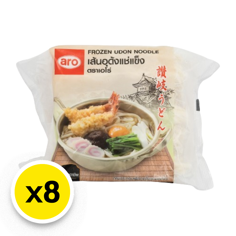 ARO Frozen Udon Noodle (5 pcs/pack) x 8 | Makro PRO