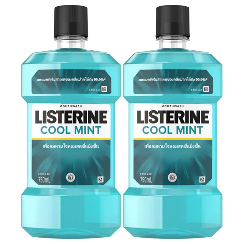 LISTERINE Cool Mint 750 ml x 2 | Makro PRO