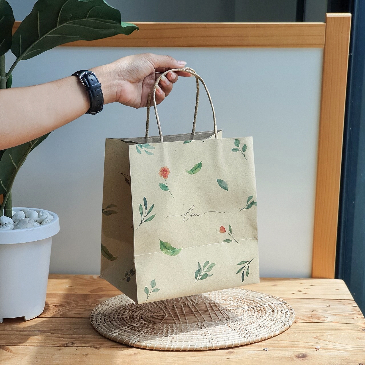 Goodboxpack, Kraft paper bag, pack 25 pieces | Makro PRO