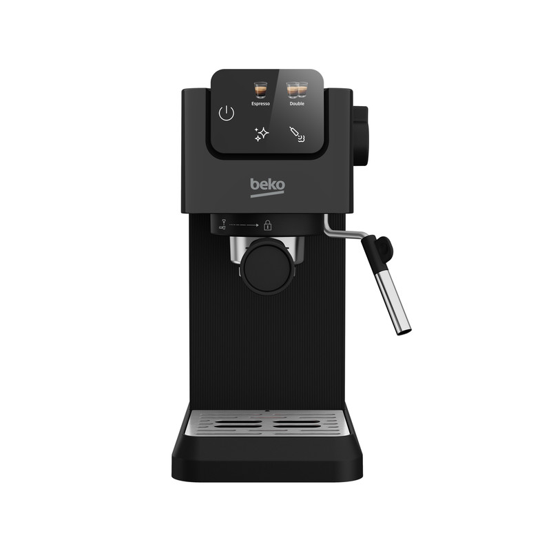 เบโค เครื่องชงกาแฟกึ่งอัตโนมัติแบบผงพร้อมที่ทำฟองนม (15 บาร์) รุ่น CEP5302B | Makro PRO