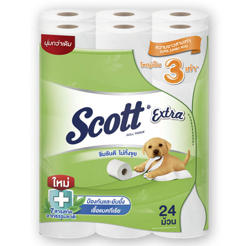 SCOTT Extra Super Jumbo 24 rolls x 1 | Makro PRO