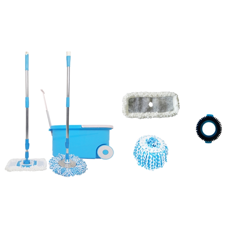 EASYMOP ถังปั่นอีชี่ม็อบรุ่น ดับเบิ้ล สีฟ้า | Makro PRO