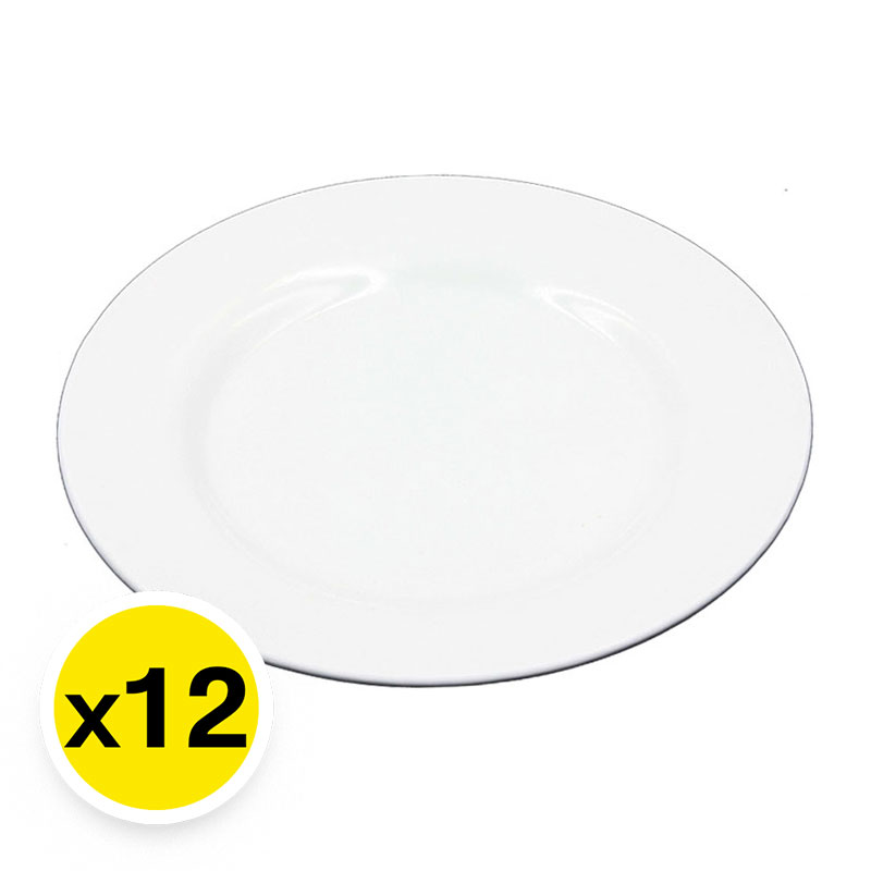 SP Plate 9'' Off White x 12 | Makro PRO