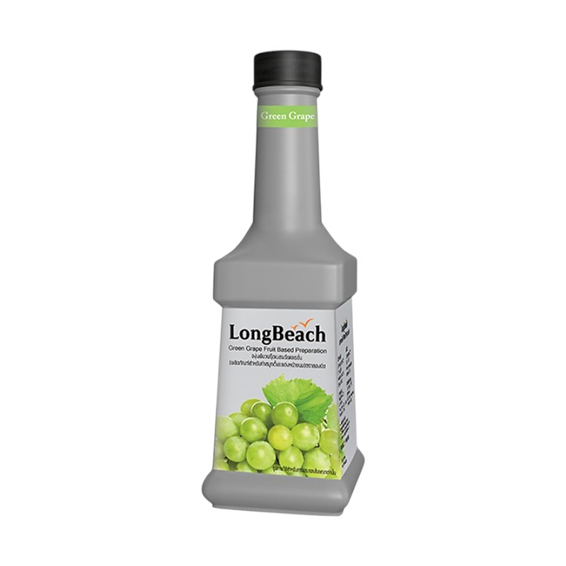 ลองบีชเพียวเร่องุ่นเขียวไชน์มัสแคท (900 ml) LongBeach Shine Muscat ...