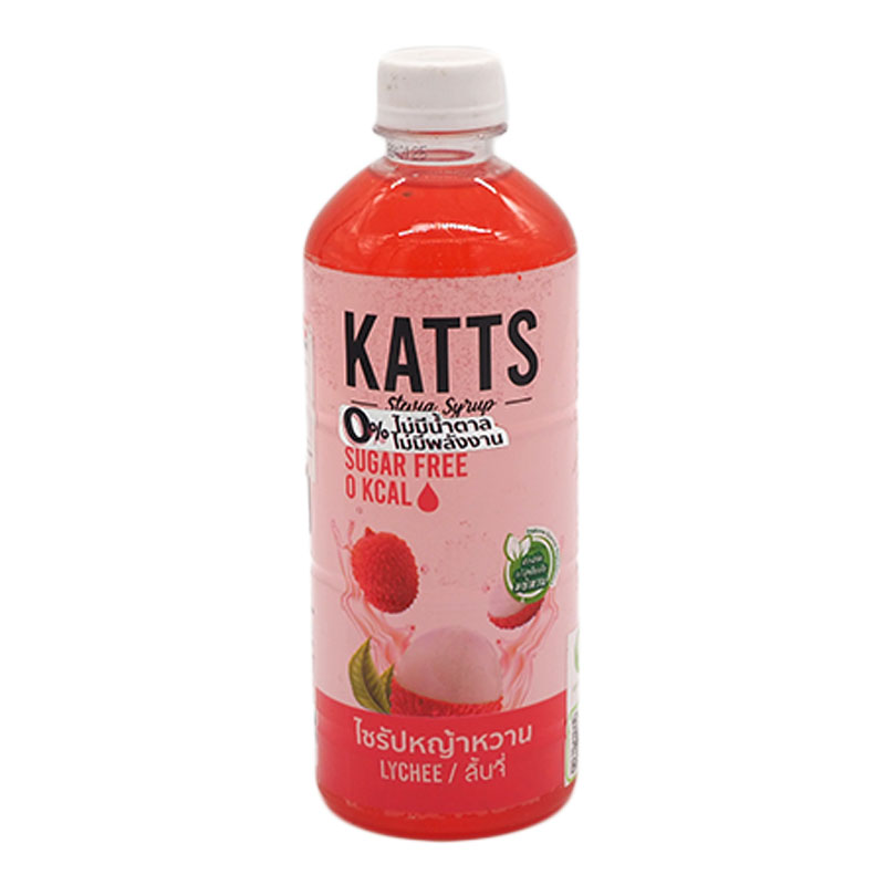 KATTS Stevia Syrup Lychee 500 ml | Makro PRO