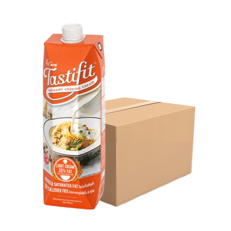 4CARE Tastifit เทสตี้ฟิต ครีมปรุงอาหารไขมันต่ำ (1000 ml x 12 กล่อง ...